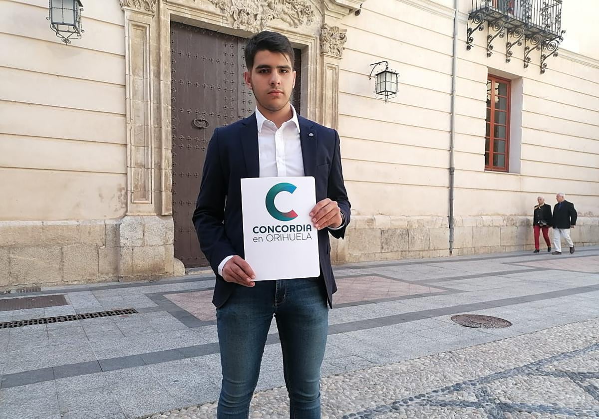 Alejandro Gea aspirará a la alcaldía por el partido Concordia en Orihuela | La Verdad